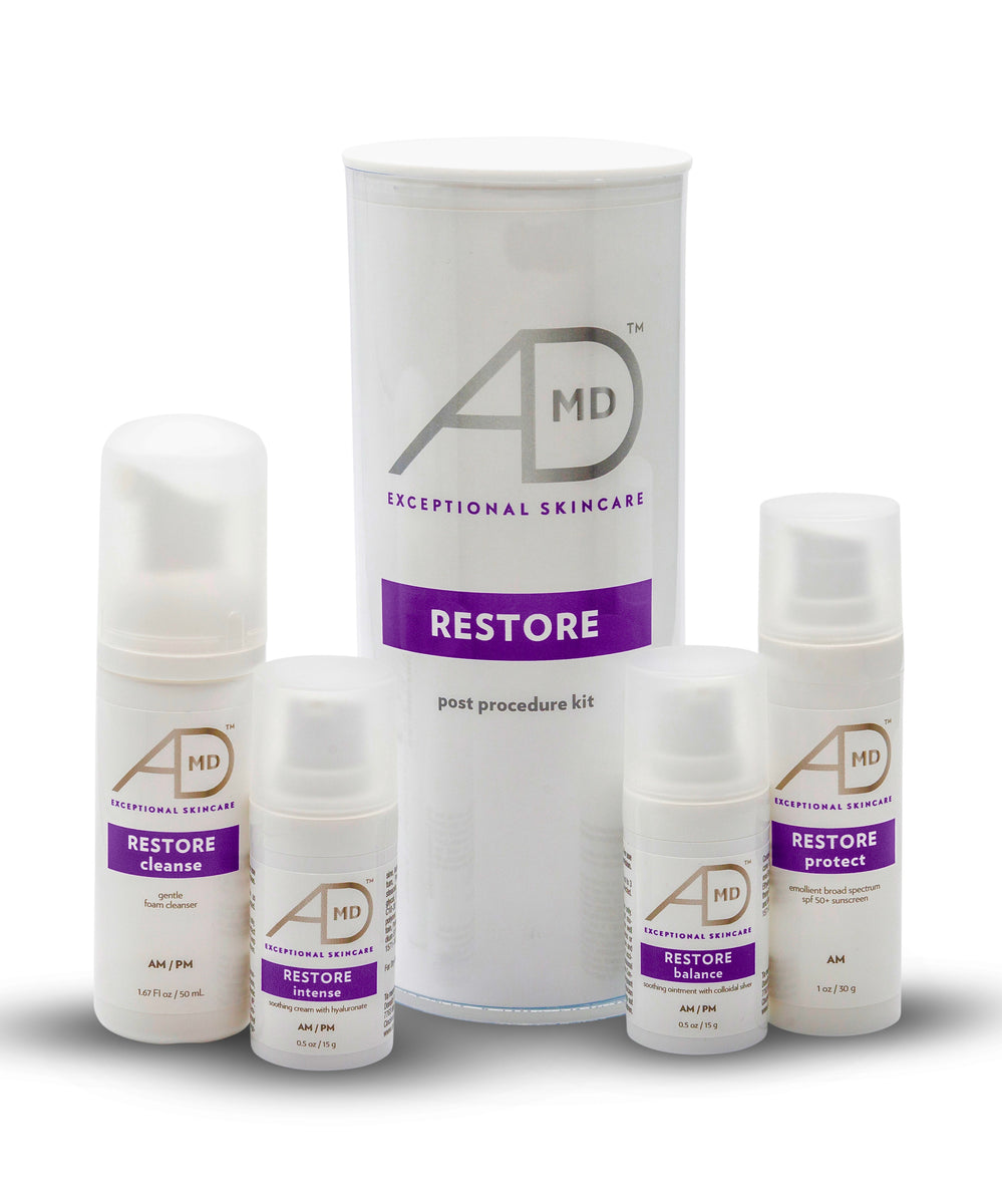 Restore Post Procedure Kit (Restore Cleanse, Protect, Intense, and ...